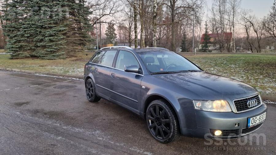 Pelēks Audi A4 2004 Rēzekne, ar dzinēja tilpumu 1.90 L un nobraukumu 310 tūkst. km par 2199 €, foto 4 vietnē AUTOMOTO.COM.LV