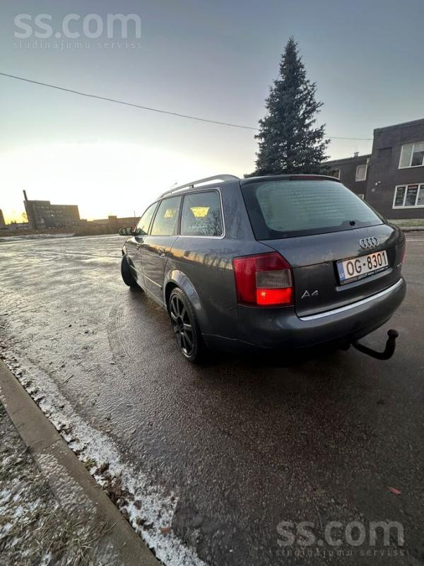 Grey Audi A4 2004 in Rezekne, with an engine capacity of 1.90 L and mileage of 310 thousand km for 2199 €, photo 6 on AUTOMOTO.COM.LV