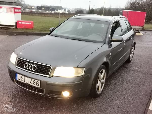 Pelēks Audi A4 2004 Viļņa, ar dzinēja tilpumu 1.90 L un nobraukumu 300 tūkst. km par 850 €, foto 3 vietnē AUTOMOTO.COM.LV