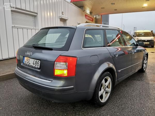 Pelēks Audi A4 2004 Viļņa, ar dzinēja tilpumu 1.90 L un nobraukumu 300 tūkst. km par 850 €, foto 4 vietnē AUTOMOTO.COM.LV