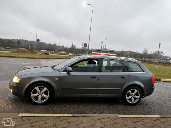 Pelēks Audi A4 2004 Viļņa, ar dzinēja tilpumu 1.90 L un nobraukumu 300 tūkst. km par 850 €, foto 5 vietnē AUTOMOTO.COM.LV