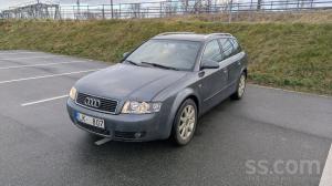 Grey Audi A4 2004 in Riga, with an engine capacity of 1.90 L and mileage of 401 thousand km for 1150 €, photo 2 on AUTOMOTO.COM.LV