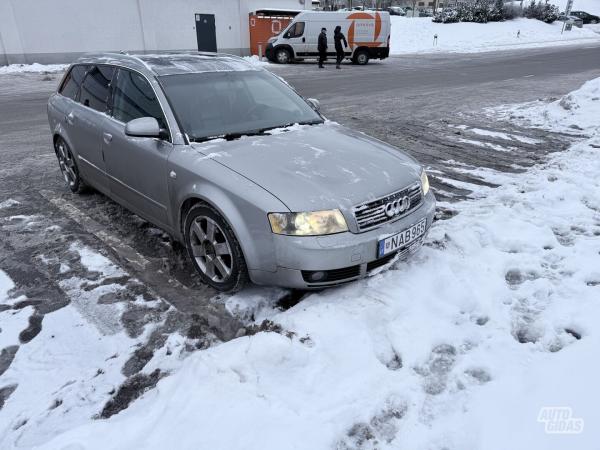 Grey Audi A4 2004 in Vilnius, with an engine capacity of 3.00 L and mileage of 270 thousand km for 900 €, photo 1 on AUTOMOTO.COM.LV