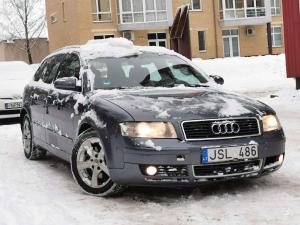 Grey Audi A4 2004 in Vilnius, with an engine capacity of 2.50 L and mileage of 300 thousand km for 750 €, photo 2 on AUTOMOTO.COM.LV
