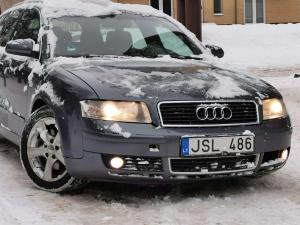 Grey Audi A4 2004 in Vilnius, with an engine capacity of 2.50 L and mileage of 300 thousand km for 750 €, photo 15 on AUTOMOTO.COM.LV