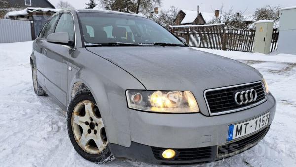 Pelēks Audi A4 2004 Daugavpils, ar dzinēja tilpumu 1.90 L un nobraukumu 260 tūkst. km par 1750 €, foto 4 vietnē AUTOMOTO.COM.LV