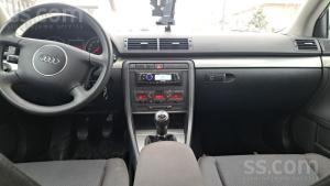 Pelēks Audi A4 2004 Daugavpils, ar dzinēja tilpumu 1.90 L un nobraukumu 260 tūkst. km par 1750 €, foto 21 vietnē AUTOMOTO.COM.LV