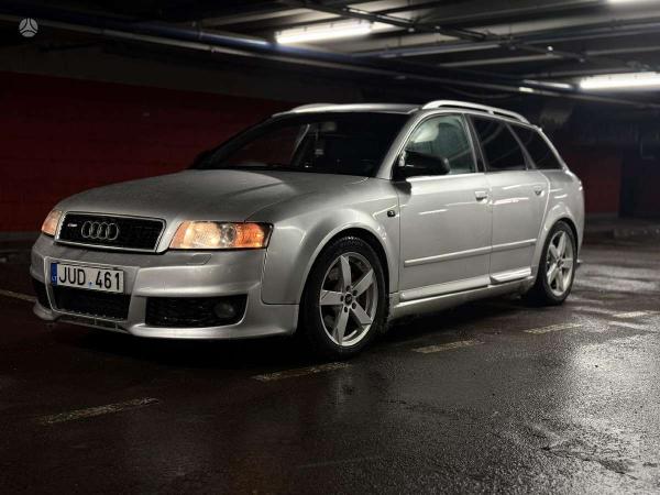 Grey Audi A4 2004 in Vilnius, with an engine capacity of 2.50 L and mileage of 458 thousand km for 1499 €, photo 2 on AUTOMOTO.COM.LV
