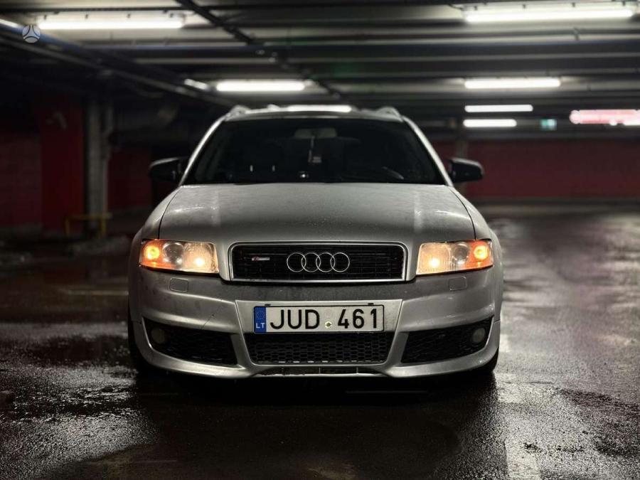 Pelēks Audi A4 2004 Viļņa, ar dzinēja tilpumu 2.50 L un nobraukumu 458 tūkst. km par 1499 €, foto 3 vietnē AUTOMOTO.COM.LV