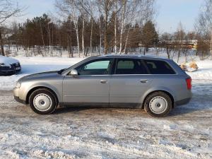 Grey Audi A4 2004 in Kaunas, with an engine capacity of 1.90 L and mileage of 267 thousand km for 2000 €, photo 6 on AUTOMOTO.COM.LV