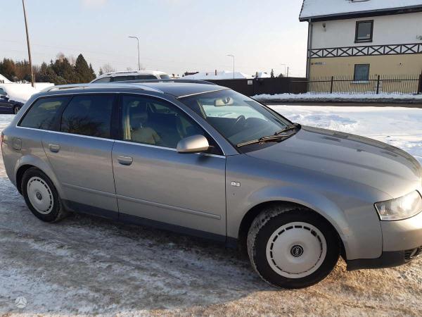 Pelēks Audi A4 2004 Kauņa, ar dzinēja tilpumu 1.90 L un nobraukumu 267 tūkst. km par 2000 €, foto 10 vietnē AUTOMOTO.COM.LV