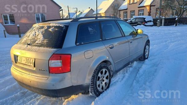 Pelēks Audi A4 2004 Daugavpils, ar dzinēja tilpumu 1.90 L un nobraukumu 360 tūkst. km par 1450 €, foto 3 vietnē AUTOMOTO.COM.LV