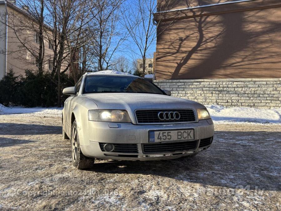 Pelēks Audi A4 2004 Tallina, ar dzinēja tilpumu 1.90 L un nobraukumu 341 tūkst. km par 2000 €, foto 4 vietnē AUTOMOTO.COM.LV