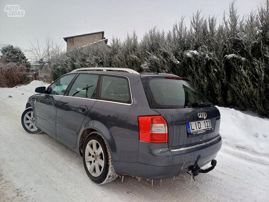 Grey Audi A4 2004 in Kaunas, with an engine capacity of 1.90 L and mileage of 281 thousand km for 2290 €, photo 3 on AUTOMOTO.COM.LV