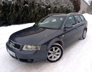 Grey Audi A4 2004 in Kaunas, with an engine capacity of 1.90 L and mileage of 281 thousand km for 2290 €, photo 4 on AUTOMOTO.COM.LV