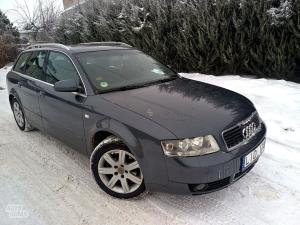 Grey Audi A4 2004 in Kaunas, with an engine capacity of 1.90 L and mileage of 281 thousand km for 2290 €, photo 9 on AUTOMOTO.COM.LV
