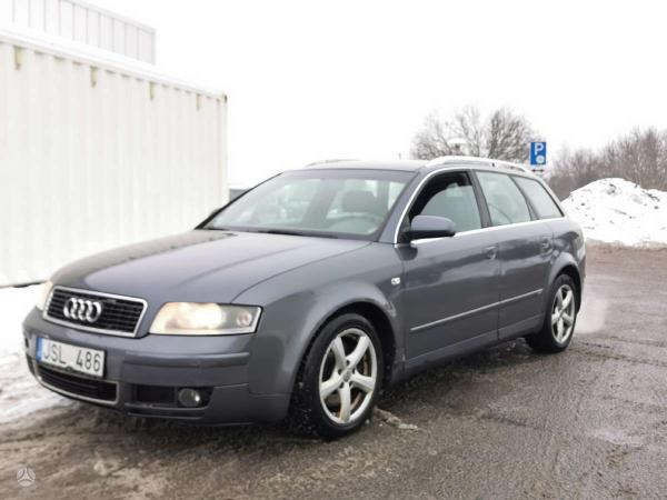 Pelēks Audi A4 2004 Viļņa, ar dzinēja tilpumu 2.50 L un nobraukumu 400 tūkst. km par 700 €, foto 2 vietnē AUTOMOTO.COM.LV