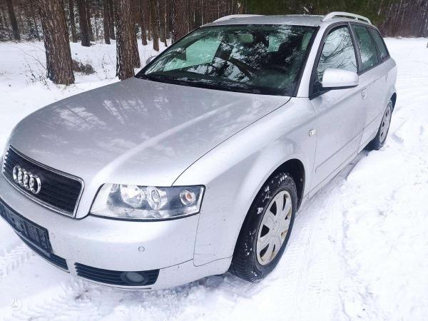 Pelēks Audi A4 2004 Utena, ar dzinēja tilpumu 1.90 L un nobraukumu 325 tūkst. km par 2250 €, foto 1 vietnē AUTOMOTO.COM.LV