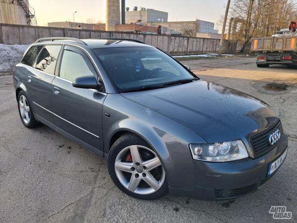 Grey Audi A4 2004 in Vilnius, with an engine capacity of 1.90 L and mileage of 366 thousand km for 1950 €, photo 1 on AUTOMOTO.COM.LV