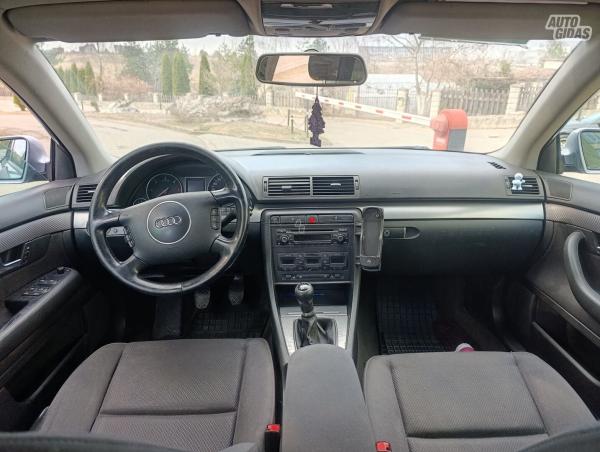 Grey Audi A4 2004 in Vilnius, with an engine capacity of 1.90 L and mileage of 300 thousand km for 1850 €, photo 8 on AUTOMOTO.COM.LV