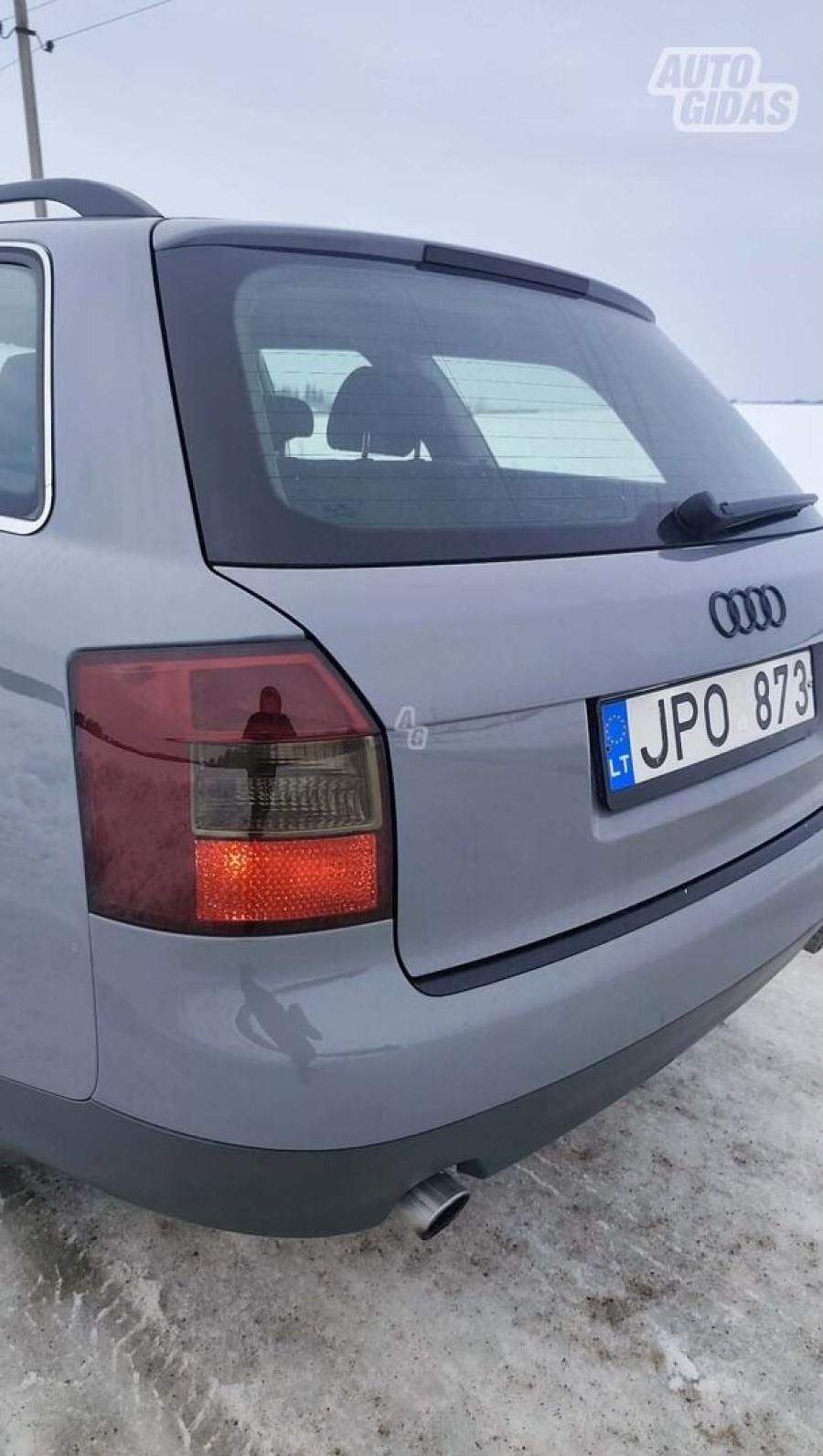 Grey Audi A4 2004 in Klaipeda, with an engine capacity of 3.00 L and mileage of 320 thousand km for 2250 €, photo 7 on AUTOMOTO.COM.LV