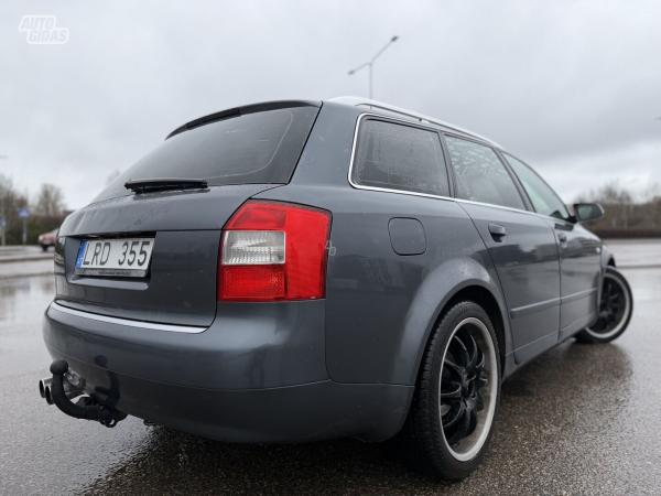 Grey Audi A4 2004 in Vilnius, with an engine capacity of 1.90 L and mileage of 414 thousand km for 1050 €, photo 4 on AUTOMOTO.COM.LV