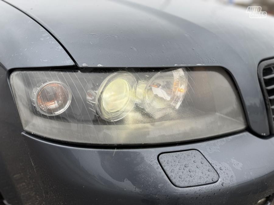 Grey Audi A4 2004 in Vilnius, with an engine capacity of 1.90 L and mileage of 414 thousand km for 1050 €, photo 6 on AUTOMOTO.COM.LV