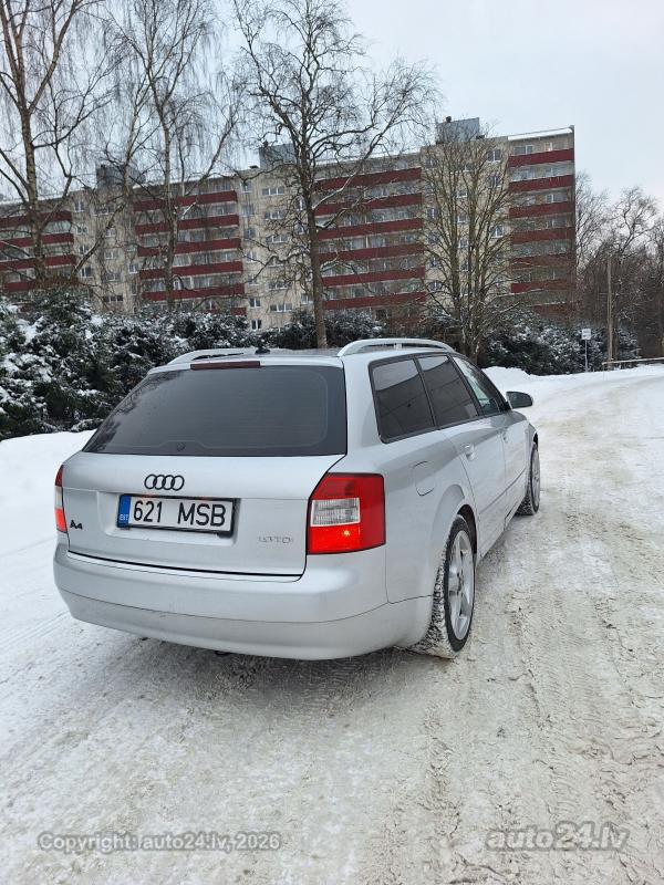 Grey Audi A4 2004 in Tallinn, with an engine capacity of 1.90 L and mileage of 310 thousand km for 2499 €, photo 4 on AUTOMOTO.COM.LV