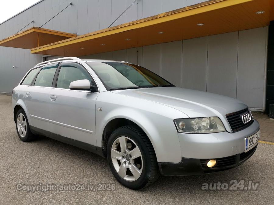 Grey Audi A4 2004 in Tartu, with an engine capacity of 1.90 L and mileage of 360 thousand km for 1490 €, photo 1 on AUTOMOTO.COM.LV