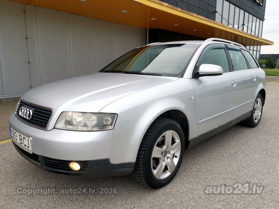 Grey Audi A4 2004 in Tartu, with an engine capacity of 1.90 L and mileage of 360 thousand km for 1490 €, photo 3 on AUTOMOTO.COM.LV