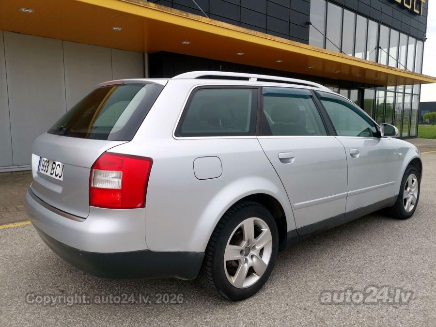 Grey Audi A4 2004 in Tartu, with an engine capacity of 1.90 L and mileage of 360 thousand km for 1490 €, photo 4 on AUTOMOTO.COM.LV