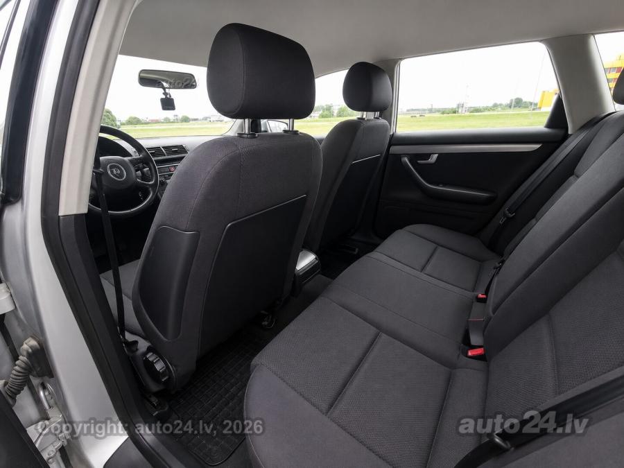 Grey Audi A4 2004 in Tartu, with an engine capacity of 1.90 L and mileage of 360 thousand km for 1490 €, photo 7 on AUTOMOTO.COM.LV