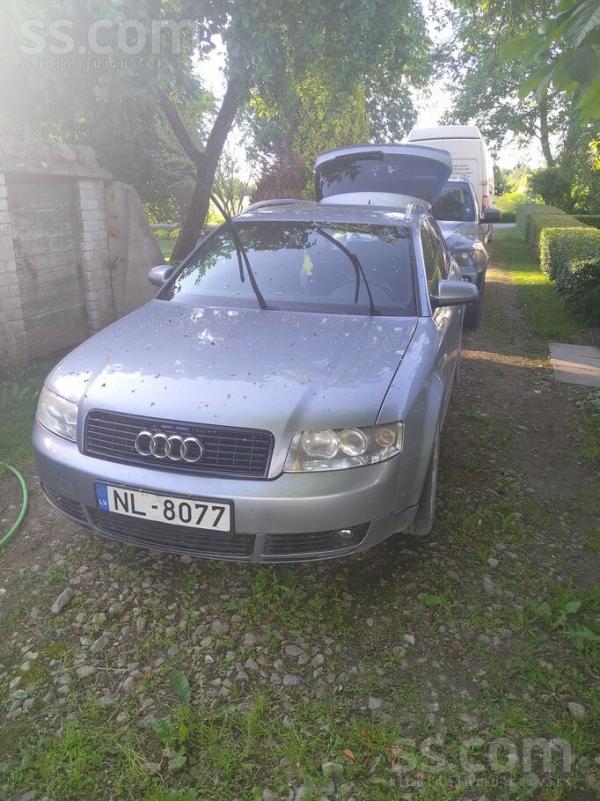 Pelēks Audi A4 2004 Bauska, ar dzinēja tilpumu 1.90 L un nobraukumu 332 tūkst. km par 1500 €, foto 1 vietnē AUTOMOTO.COM.LV