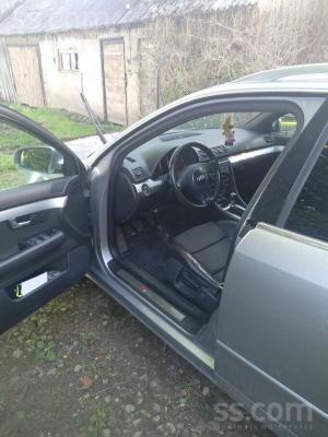 Grey Audi A4 2004 in Bauska, with an engine capacity of 1.90 L and mileage of 332 thousand km for 1500 €, photo 6 on AUTOMOTO.COM.LV