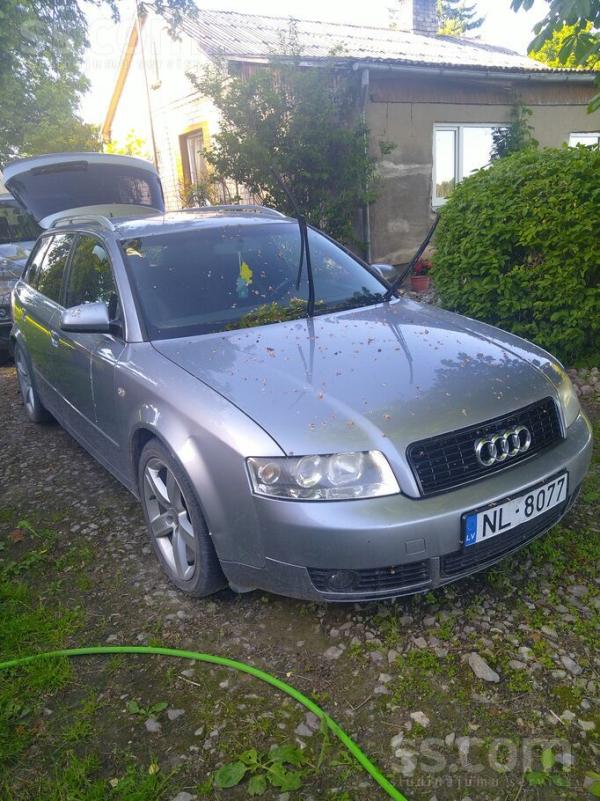 Pelēks Audi A4 2004 Bauska, ar dzinēja tilpumu 1.90 L un nobraukumu 332 tūkst. km par 1500 €, foto 6 vietnē AUTOMOTO.COM.LV