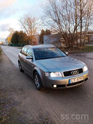 Grey Audi A4 2004 in Riga, with an engine capacity of 1.90 L and mileage of 327 thousand km for 1370 €, photo  on AUTOMOTO.COM.LV