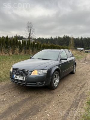 Серый Ауди А4 2004 в Рига, объемом двигателя 3.00 л и пробегом 484 тыс. км за 1700 €, фото  на AUTOMOTO.COM.LV