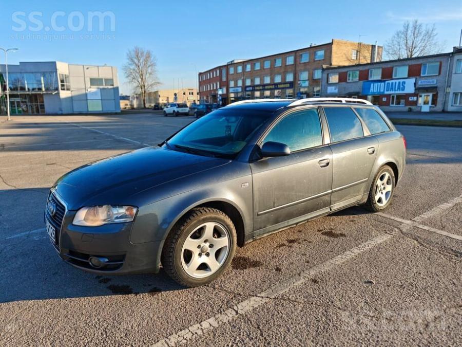 Pelēks Audi A4 2004 Ogre, ar dzinēja tilpumu 1.90 L un nobraukumu 343 tūkst. km par 2100 €, foto 3 vietnē AUTOMOTO.COM.LV