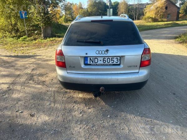 Grey Audi A4 2004 in Daugavpils, with an engine capacity of 1.90 L and mileage of 404 thousand km for 1500 €, photo 4 on AUTOMOTO.COM.LV