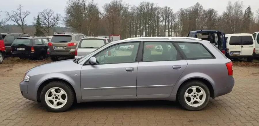Grey Audi A4 2004 in Valmiera, with an engine capacity of 2.00 L and mileage of 402 thousand km for 1950 €, photo 7 on AUTOMOTO.COM.LV
