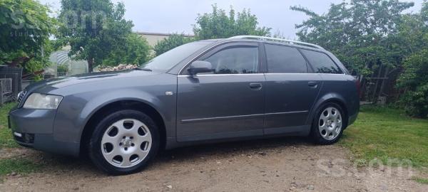 Grey Audi A4 2004 in Dobele, with an engine capacity of 1.90 L and mileage of 285 thousand km for 1100 €, photo 1 on AUTOMOTO.COM.LV