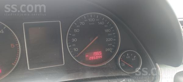 Grey Audi A4 2004 in Dobele, with an engine capacity of 1.90 L and mileage of 285 thousand km for 1100 €, photo 5 on AUTOMOTO.COM.LV