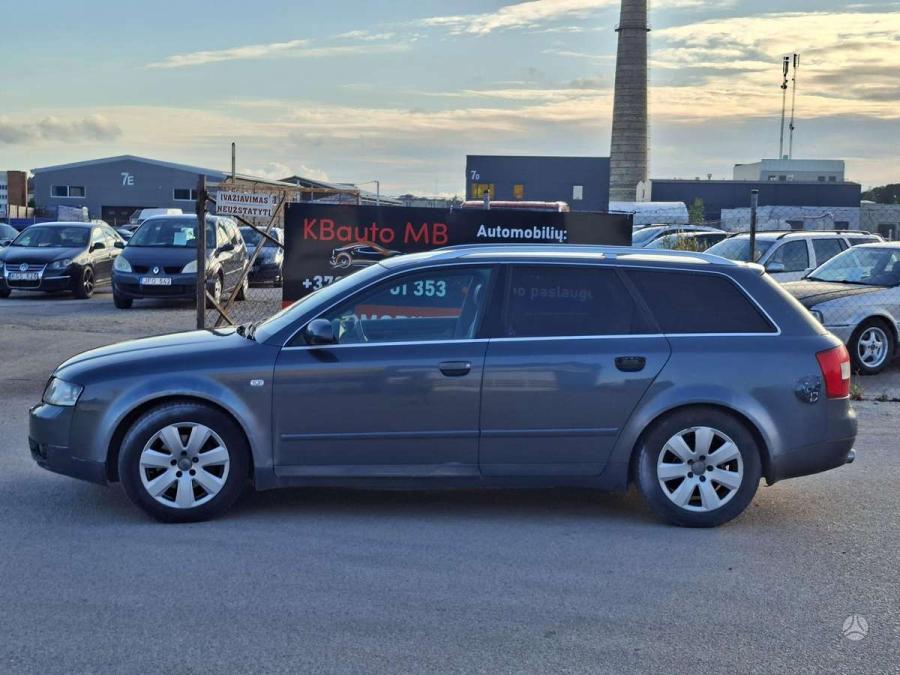 Pelēks Audi A4 2004 Plungė, ar dzinēja tilpumu 1.90 L un nobraukumu 409 tūkst. km par 750 €, foto 3 vietnē AUTOMOTO.COM.LV