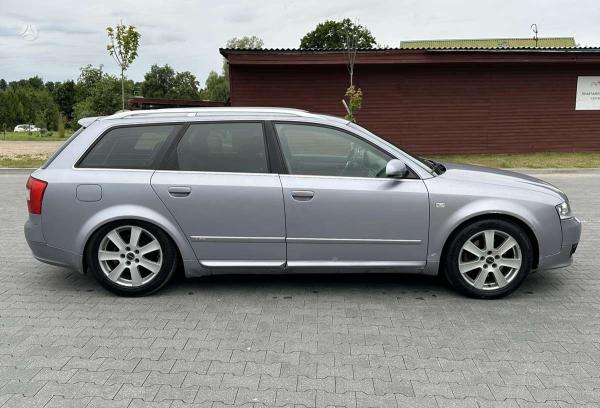 Grey Audi A4 2004 in Anyksciai, with an engine capacity of 1.90 L and mileage of 380 thousand km for 1450 €, photo 4 on AUTOMOTO.COM.LV