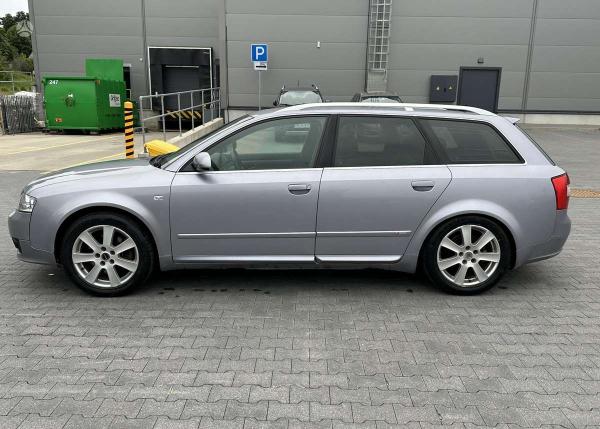 Grey Audi A4 2004 in Anyksciai, with an engine capacity of 1.90 L and mileage of 380 thousand km for 1450 €, photo 5 on AUTOMOTO.COM.LV