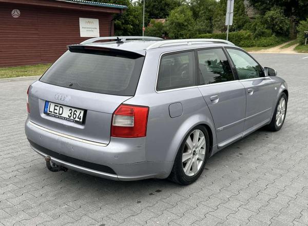 Grey Audi A4 2004 in Anyksciai, with an engine capacity of 1.90 L and mileage of 380 thousand km for 1450 €, photo 6 on AUTOMOTO.COM.LV