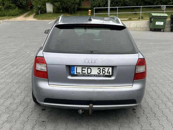 Grey Audi A4 2004 in Anyksciai, with an engine capacity of 1.90 L and mileage of 380 thousand km for 1450 €, photo 7 on AUTOMOTO.COM.LV