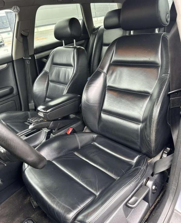 Grey Audi A4 2004 in Anyksciai, with an engine capacity of 1.90 L and mileage of 380 thousand km for 1450 €, photo 10 on AUTOMOTO.COM.LV