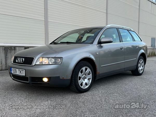 Grey Audi A4 2004 in Tallinn, with an engine capacity of 1.90 L and mileage of 435 thousand km for 2399 €, photo 1 on AUTOMOTO.COM.LV