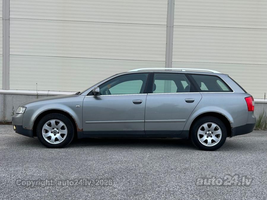 Grey Audi A4 2004 in Tallinn, with an engine capacity of 1.90 L and mileage of 435 thousand km for 2399 €, photo 4 on AUTOMOTO.COM.LV